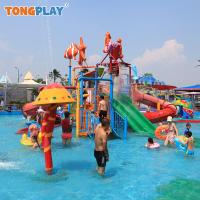 China Size and Color Customized Water Village Combination for Children's Fun Water Amusement Equipment Outdoor Park Water Playground for sale