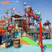 China Fiberglass Water Village Children's Play Custom Entertainment Amusement Equipment Outdoor Water Parks Water Playground for sale