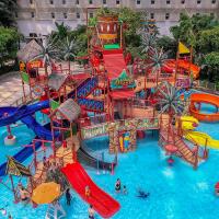China Children's Large Water House Water Park Theme Park Fiberglass Waterslide Interesting Water Game for sale