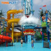 China Creative Village Splash Water Playground Outside Water Play Equipment for sale