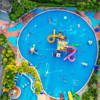 China Water Playground Swimming Pool Ocean Theme Water Park Fiberglass Equipment Aquatic Playhouse for Kids Adults for sale