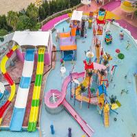 China Large Venue Full Size Map Customized Factory Cheap Water Park Slide High-quality Outdoor Amusement Water Playground for sale