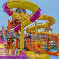 China Large Venue Full Size Map Customized Factory Cheap Water Park Slide High-quality Outdoor Amusement Water Playground for sale