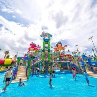 China Custom Design Ocean Theme Swimming Play Amusement Fun Park Spray Playhouse Pool Water House for Aqua Park for sale