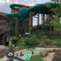 China Customized Splash Water Playground Outdoor Fiberglass Water Slides for sale