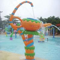 China Fiberglass Water Play Splash Pads Spray Attractions OEM Splash Pad Kiddie Pool for sale