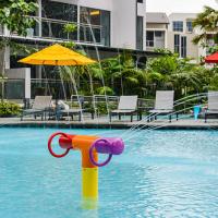 China Children'S Kiddie Pool Splash Pad Hot Dip Galvanizing Water Splash Park for sale