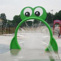 China Frog Mushroom Water Park Splash Pad Outdoor Water Play Equipment for sale