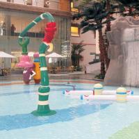 China Frog Mushroom Water Park Splash Pad Outdoor Water Play Equipment for sale