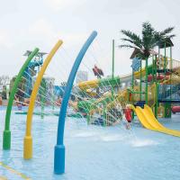 China Moetry Water Play Structure Mini Playground Splash Pad Back Yard Water Park for sale