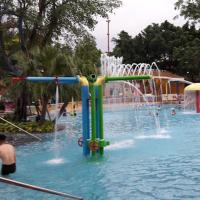 China Outdoor Water Park Splash Pad Fiberglass Water Play Equipment for sale