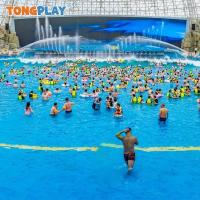 China Multiple People Swim Wave Pool Open Air Outdoor Water Playground for sale