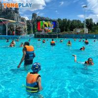 China Fiberglass Adventure Island Lazy River Commercial Lazy River Water Park for sale