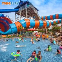 China Fiberglass Adventure Island Lazy River Commercial Lazy River Water Park for sale