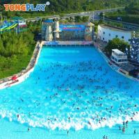 China Outdoor Tsunami Wave Pool Fiberglass Steel Water Playground Equipment for sale