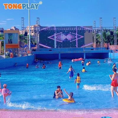 China Outdoor Tsunami Wave Pool Fiberglass Steel Water Playground Equipment for sale