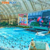 China Outdoor Tsunami Wave Pool Fiberglass Steel Water Playground Equipment for sale