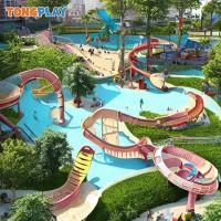 China Water Play Equipment Adventure Park Lazy River For Young And Adults for sale