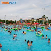 China Multiple People Swim Wave Pool Open Air Outdoor Water Playground for sale