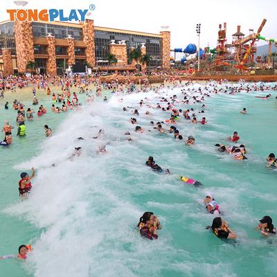 China Fiberglass Tsunami Wave Pool Big Artificial Water Park Equipment for sale