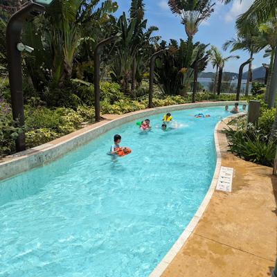 China Family Entertainment Adventure World Lazy River Aqua Park Resort Hotel for sale