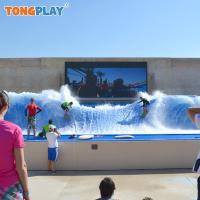 China New Design Outdoor Wave Pool Equipment Water Park Amusement Surf Simulator Machine Surfboard for sale