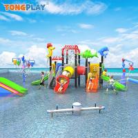 China Water Slide for Swimming Pool Outdoor Playground Children Water Slide Playground Custom Design Water Beach Park for sale