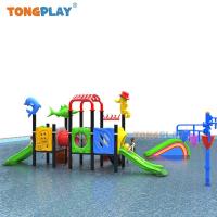 China Water Slide for Swimming Pool Outdoor Playground Children Water Slide Playground Custom Design Water Beach Park for sale