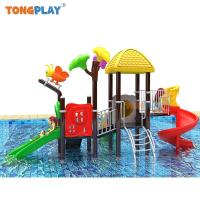 China Wholesale Water Park Children Outdoor Amusement Park Mini Water Play Equipment Water Park Kids Pool Slide for Sale for sale