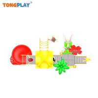 China Kids Commercial Amusement Park Rider Children Water Play Equipment Plastic Slide Water Playground for sale