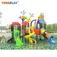 China Cheap Price Funny Splash Game Water Park Swimming Pool Plastic Water Slide Amusement Park Water Play Equipment for sale