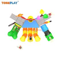 China Kids Outdoor Playground Water Park Equipment Fiberglass Water Slide Swimming Pool Plastic Slides Water Slide for sale