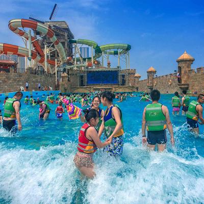 China Surf wave pool machine artificial tsunami wave style swimming pool equipment surfing simulator machine for water park for sale