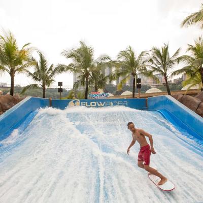 China Resort Hotel Surf Simulator Machine Flowrider Surf Machine Wave Pool Equipment for sale