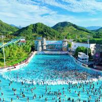 China OEM Tsunami Wave Pool Fiberglass Commercial Water Park Equipment for sale