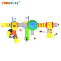 China Wholesale Water Parks Equipment Plastic Slide Children Water Games Playground Pool Slide for Outdoor Water Play for sale