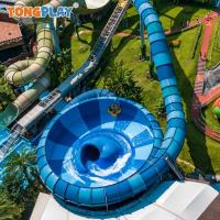 China 205m2 /630m2 Raft Water Slide Big Bowl Water Slide For Aqua Park for sale