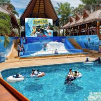 China Fiberglass Water Slides Water Park Amusement Park Rides Swimming Pool Long Slides for Water Play Equipment for sale