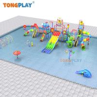 China Outdoor Entertainment Multiplayer Amusement Park Equipment Commercial Water Playground Kids Water Park Plastic Slide for sale