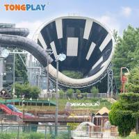 China Swimming Pool Water Play Game Equipment Slide Water Playground Fiberglass Skin Raft Slides for Adults Children for Sale for sale