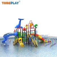 China Kids Plastic Slide Adventure Water Playground Large Amusement Park Game Centre for Water Play Aquatic Park for sale