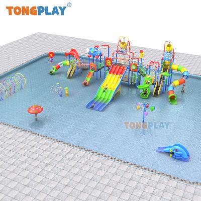 China Outdoor High Quality Plastic Slides for Children's Entertainment Park Playground Slides Water Slides for sale