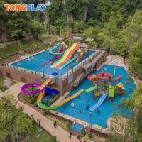China 220m2 / 130m2 Aquatic Park Playground Water Amusement Park For Resort Hotel for sale