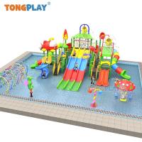 China Factory Hot Selling Amusement Products Outdoor Kids Plastic Outdoor Park Playground Fiberglass Water Slide Price for sale