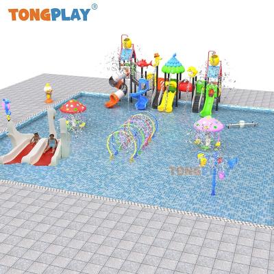 China Factory Direct Sale Outdoor Recreation Large Swimming Pool Plastic Slide Price Park Kids Water Play Equipment for sale