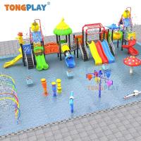 China Factory Direct Sale Outdoor Recreation Large Swimming Pool Plastic Slide Price Park Kids Water Play Equipment for sale