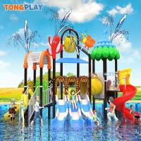China Community Project Amusement Products Outdoor Kids Plastic Slide Outdoor Park Playground Fiberglass Water Slide Price for sale