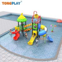 China Factory Water Playground Equipment Outdoor Water Park Equipment Fiberglass Plastic Kids Slide for sale