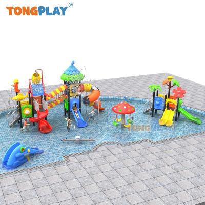 China Water House  Professional Export Commercial Water Park Plastic Slide Children's Outdoor Playground Equipment for sale