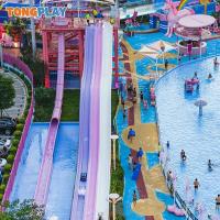 China Wholesale Fiberglass Water Playground Games Water High Speed Body Slides for Family Water Park Equipment for sale